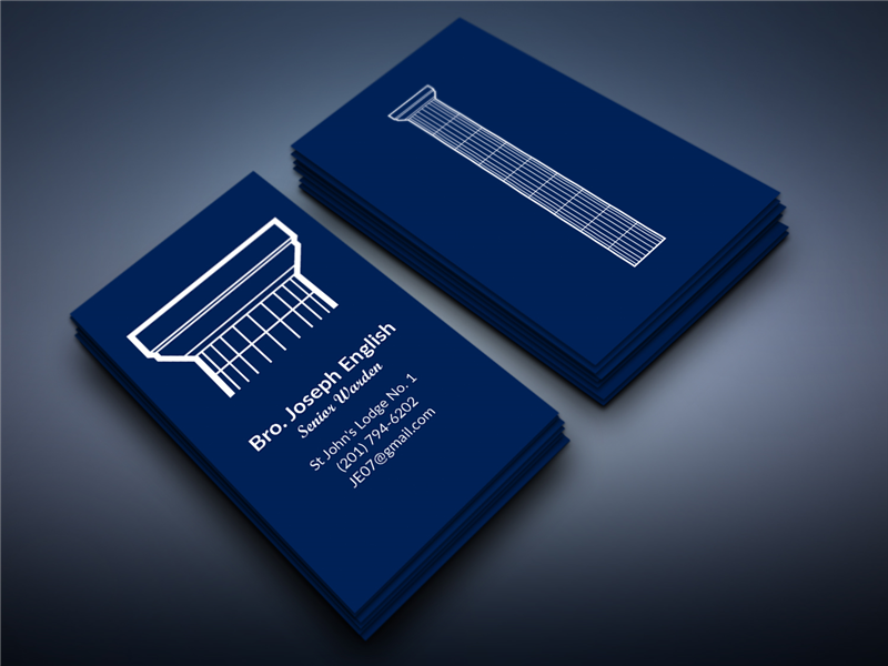 Senior Warden's Column Card