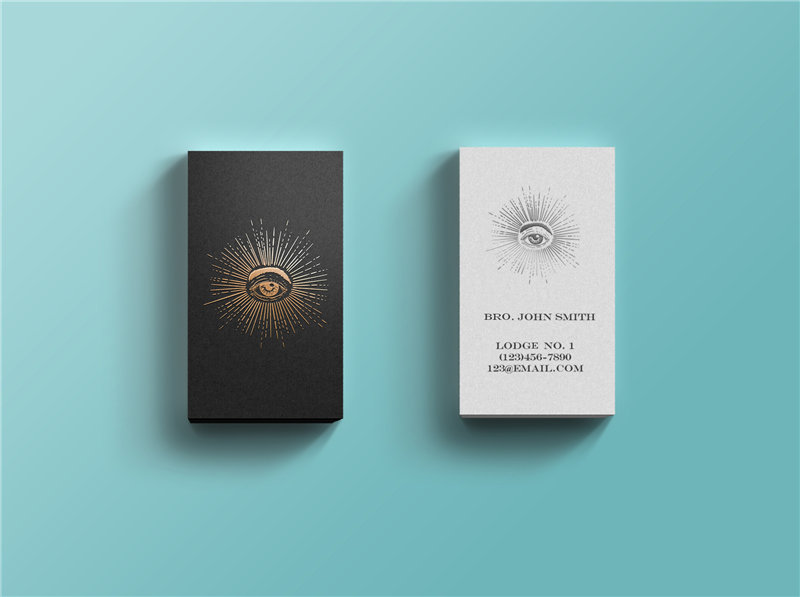 Masonic Calling Cards